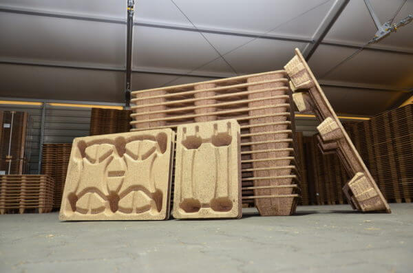Pressed wood pallets » BosPal
